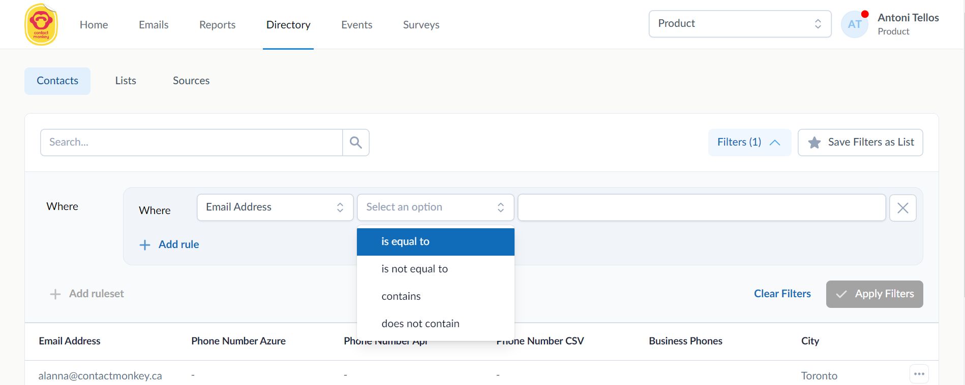 List Management - Setting Up Contact Synchronization with Workday ...