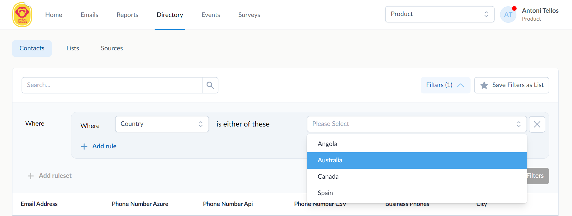 List Management - Setting Up Contact Synchronization with Workday ...